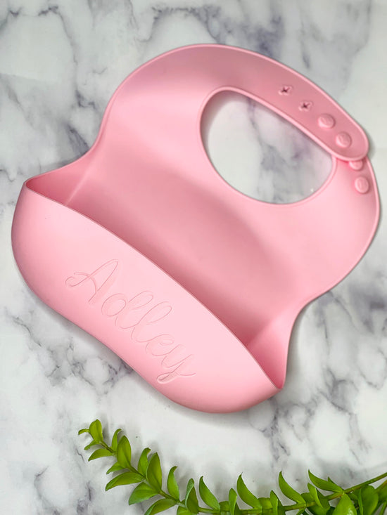 Personalized Silicone Baby Bibs – Craft in by Raquel